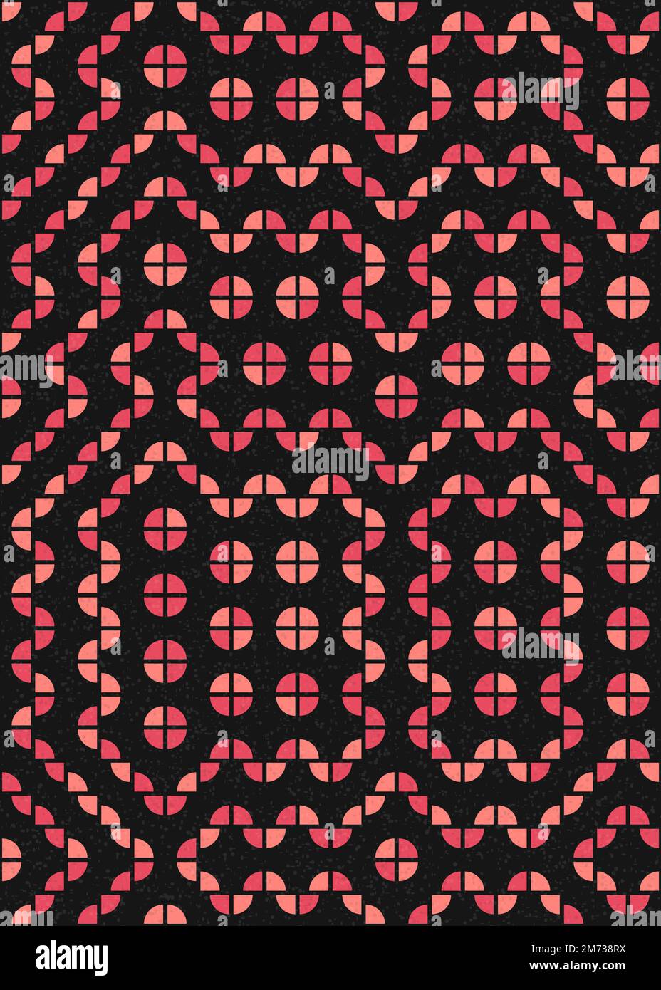 Abstract Geometrical generative computational art illustration Stock ...