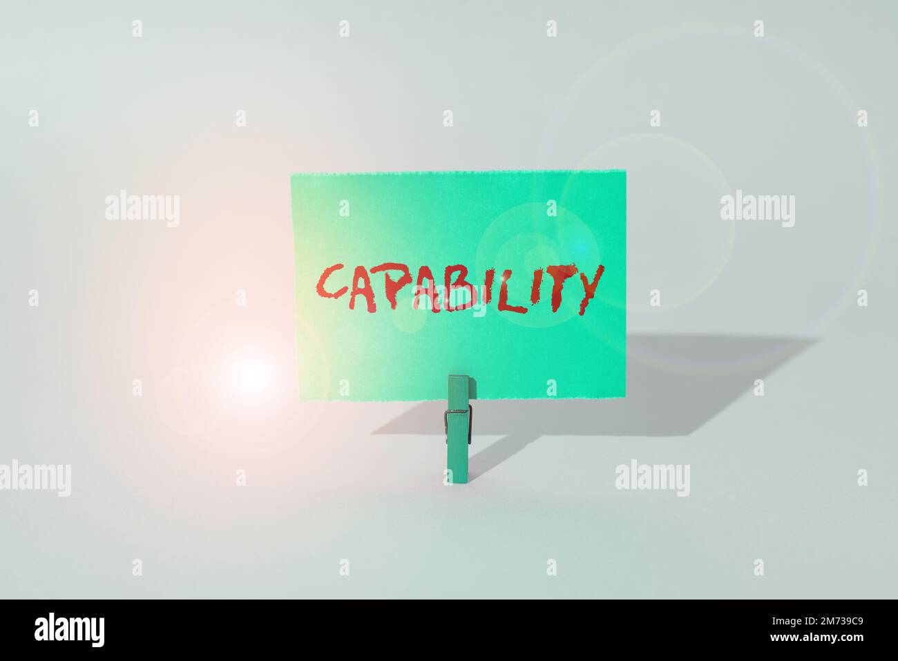 Conceptual display Capability. Business approach the facility or ...