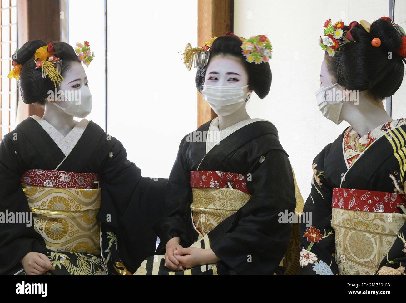 Japanese "geiko" traditional professional entertainers and their ...