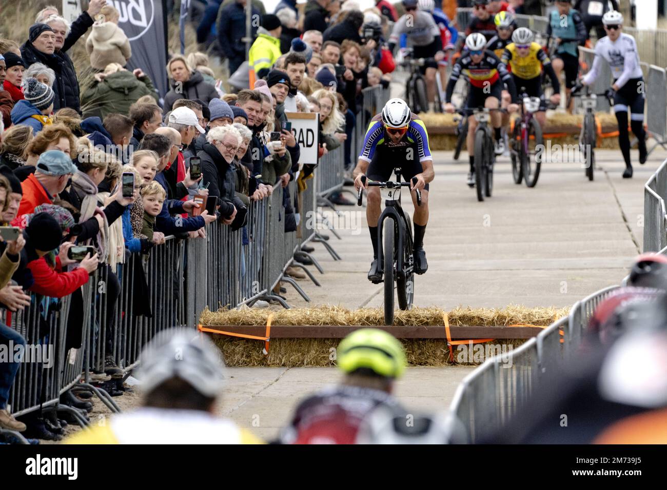CASTRICUM AAN ZEE - Participants Jasper Ockeloen in action during the ...