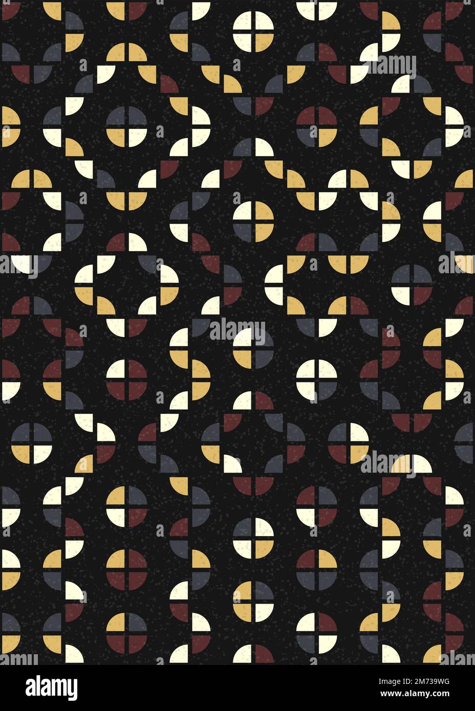 Abstract Geometrical generative computational art illustration Stock ...