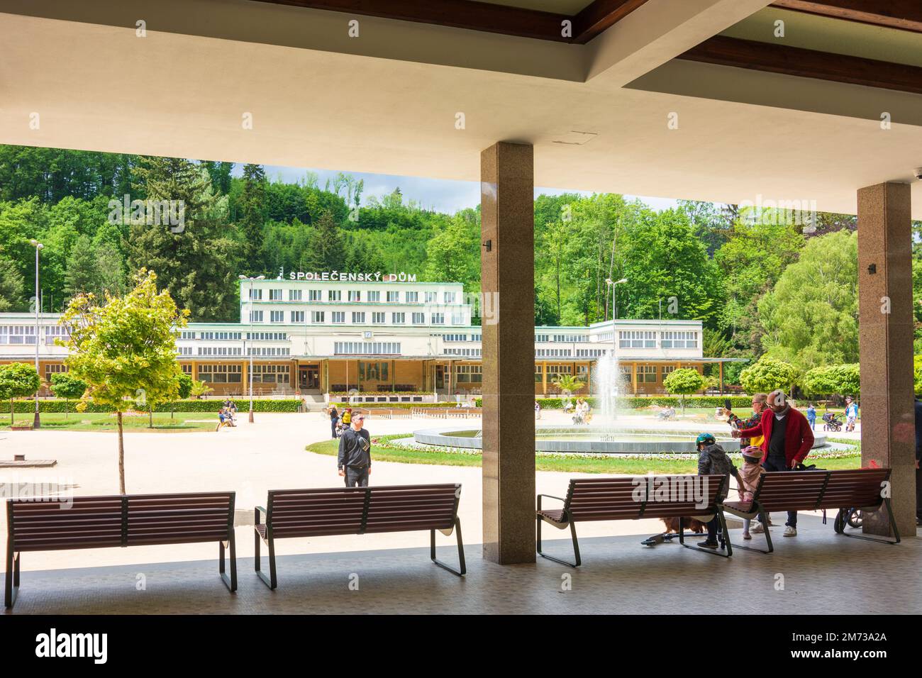 Spolecensky dum society house hi-res stock photography and images - Alamy