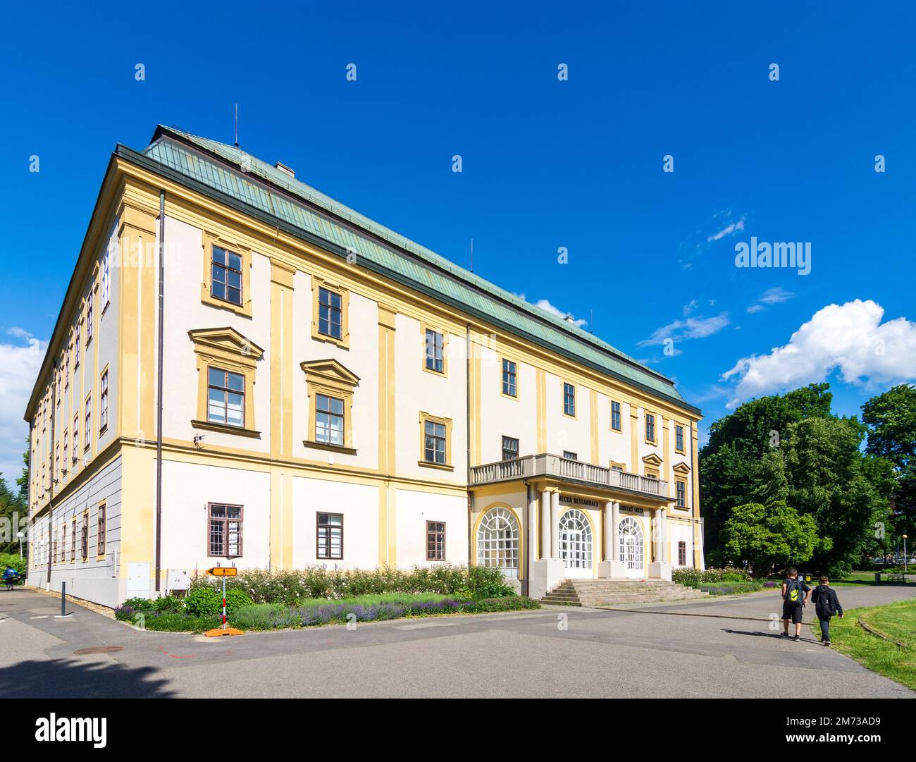 Zlin castle in zlinsky hi-res stock photography and images - Alamy