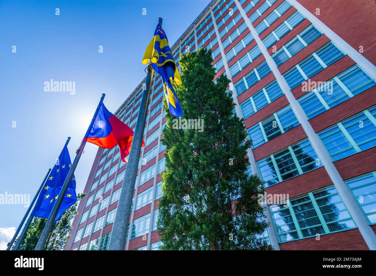Zlin: Bata Skyscraper, also known as Building No. 21, was the ...