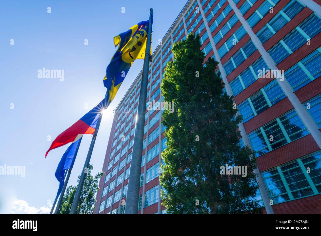 Zlin: Bata Skyscraper, also known as Building No. 21, was the ...
