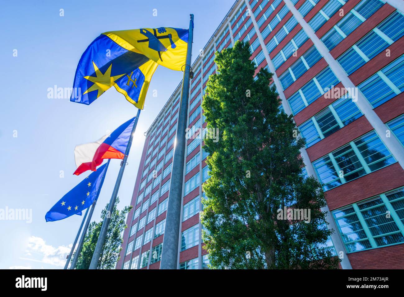 Zlin: Bata Skyscraper, also known as Building No. 21, was the ...