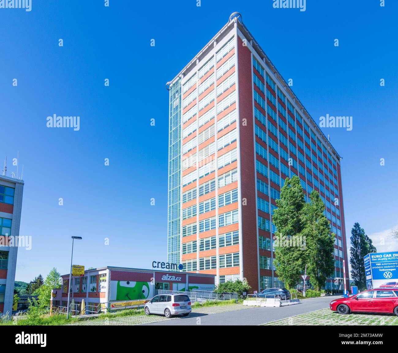Zlin: Bata Skyscraper, also known as Building No. 21, was the ...