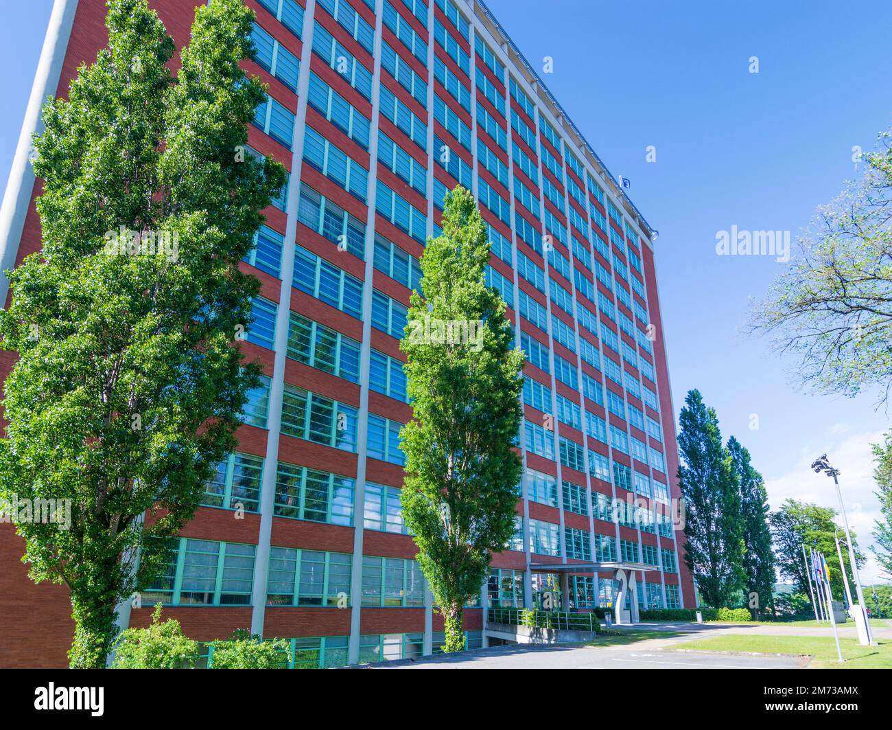 Zlin: Bata Skyscraper, also known as Building No. 21, was the ...