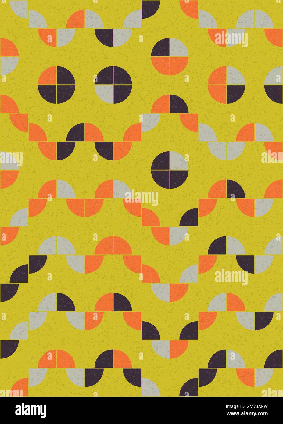 Abstract Geometrical generative computational art illustration Stock ...