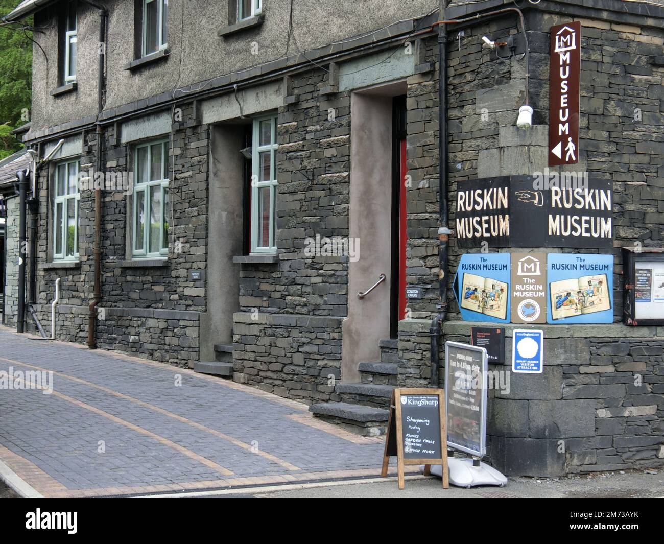 The Conistom Institute and Village Hall, Coniston, Lake District ...