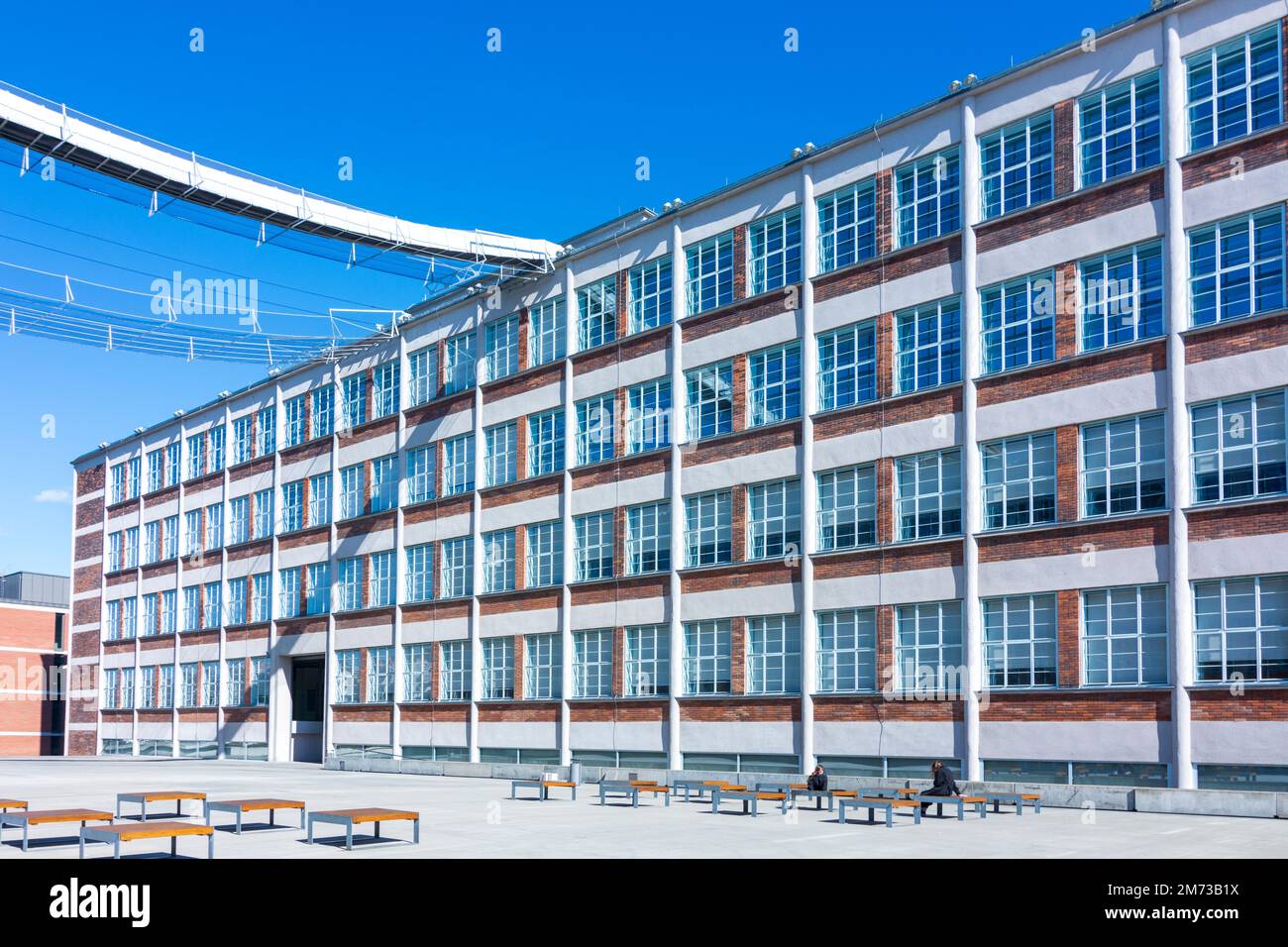 Zlin: house number 14 (Batuv institut, museum, gallery) and 15 (library ...