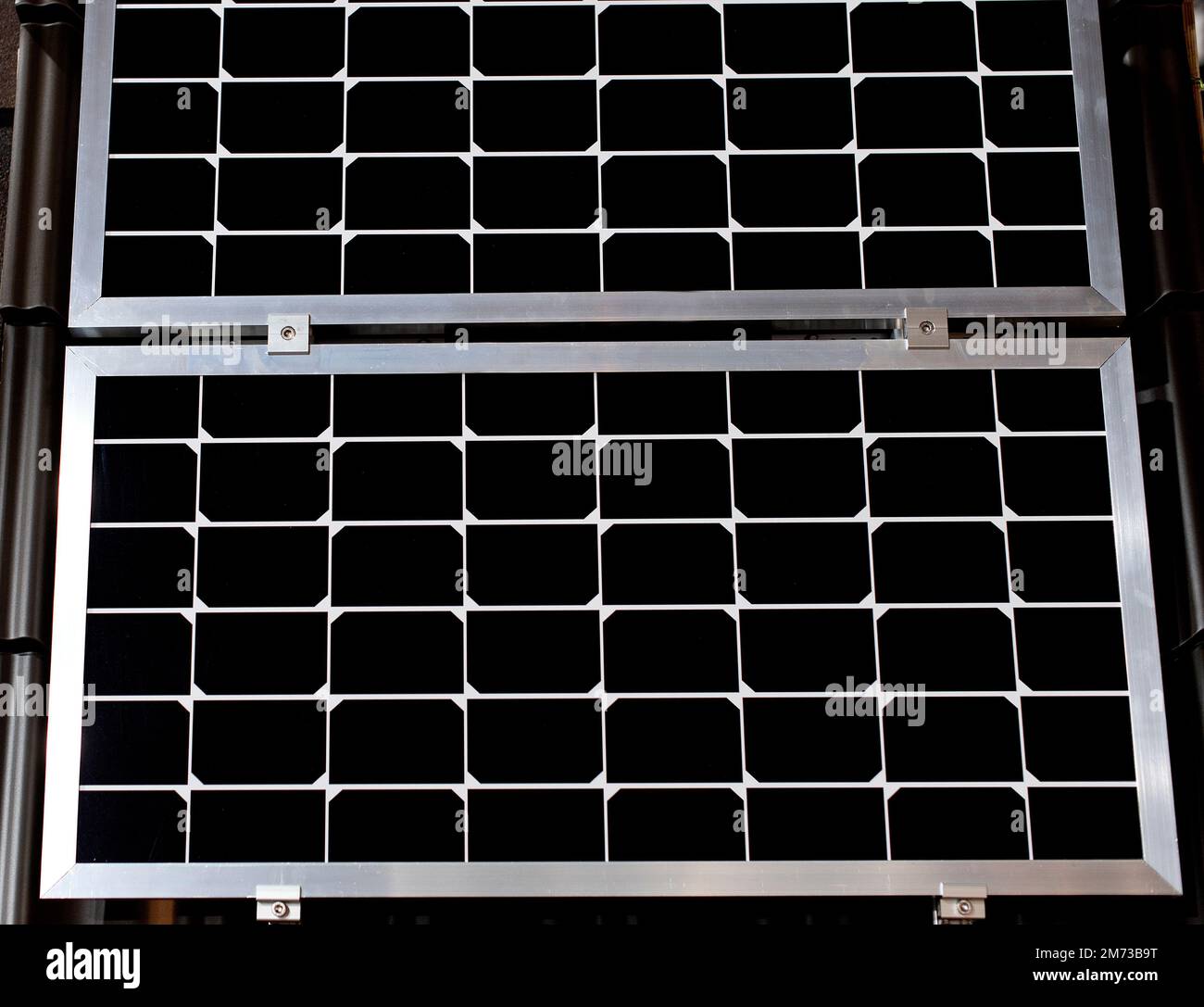 Black solar energy panel line hi-res stock photography and images - Alamy
