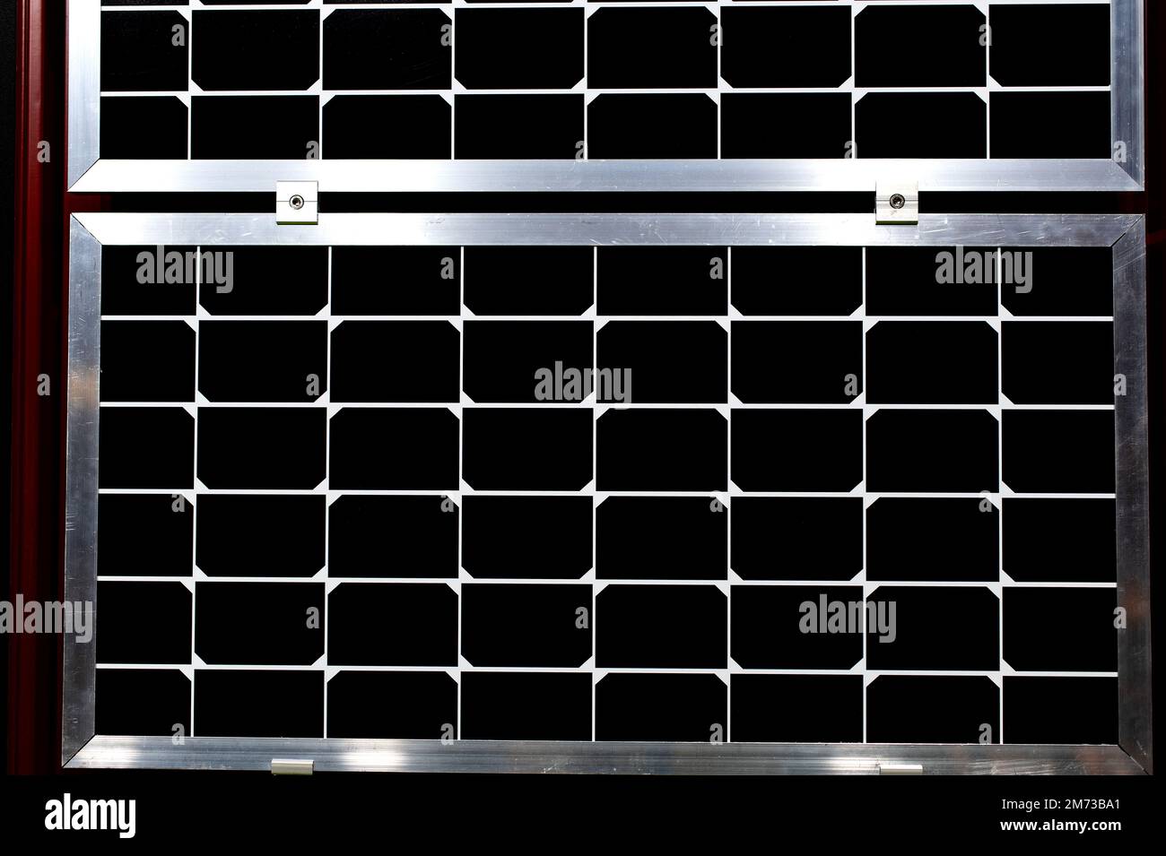 Closeup of black solar panel Stock Photo - Alamy