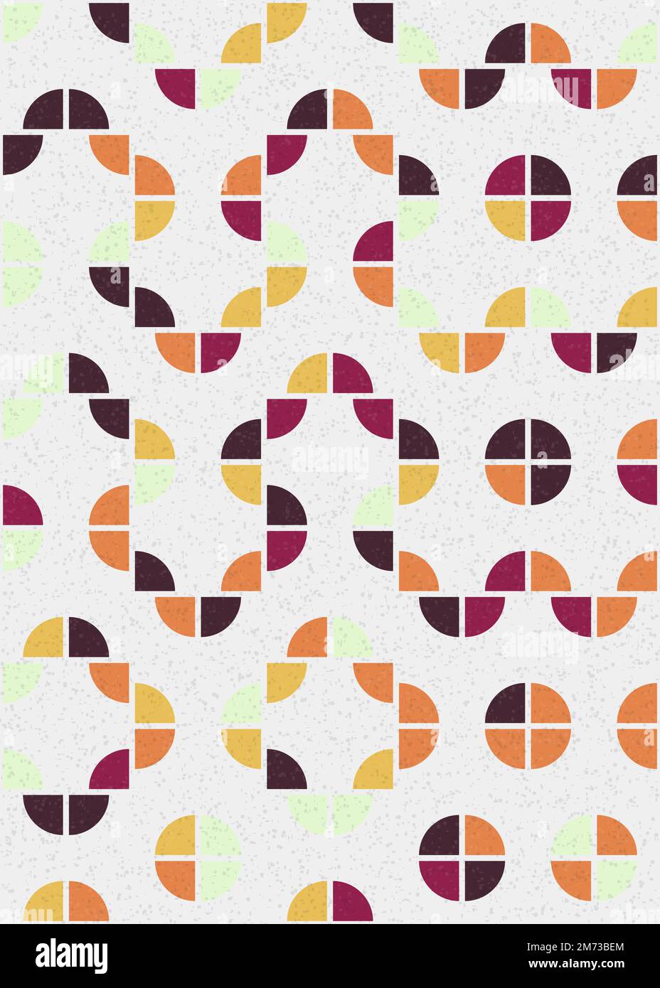 Abstract Geometrical generative computational art illustration Stock ...