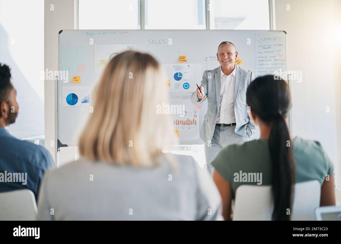 Business meeting presentation questions hi-res stock photography and ...