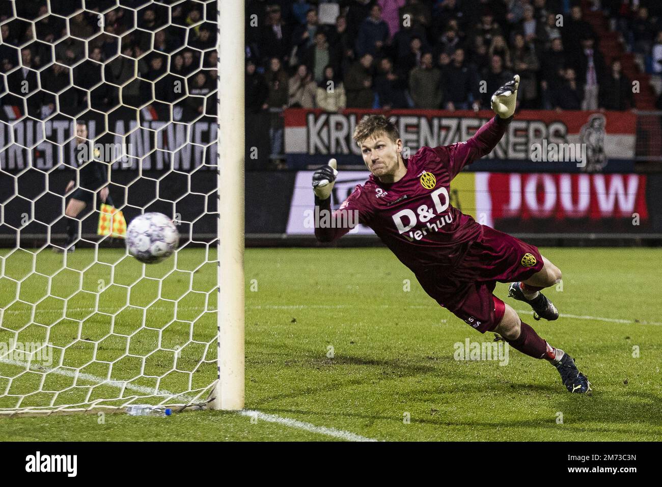 TILBURG - 06-01-2023. Willem II - Roda JC, koning Willem II Stadium ...