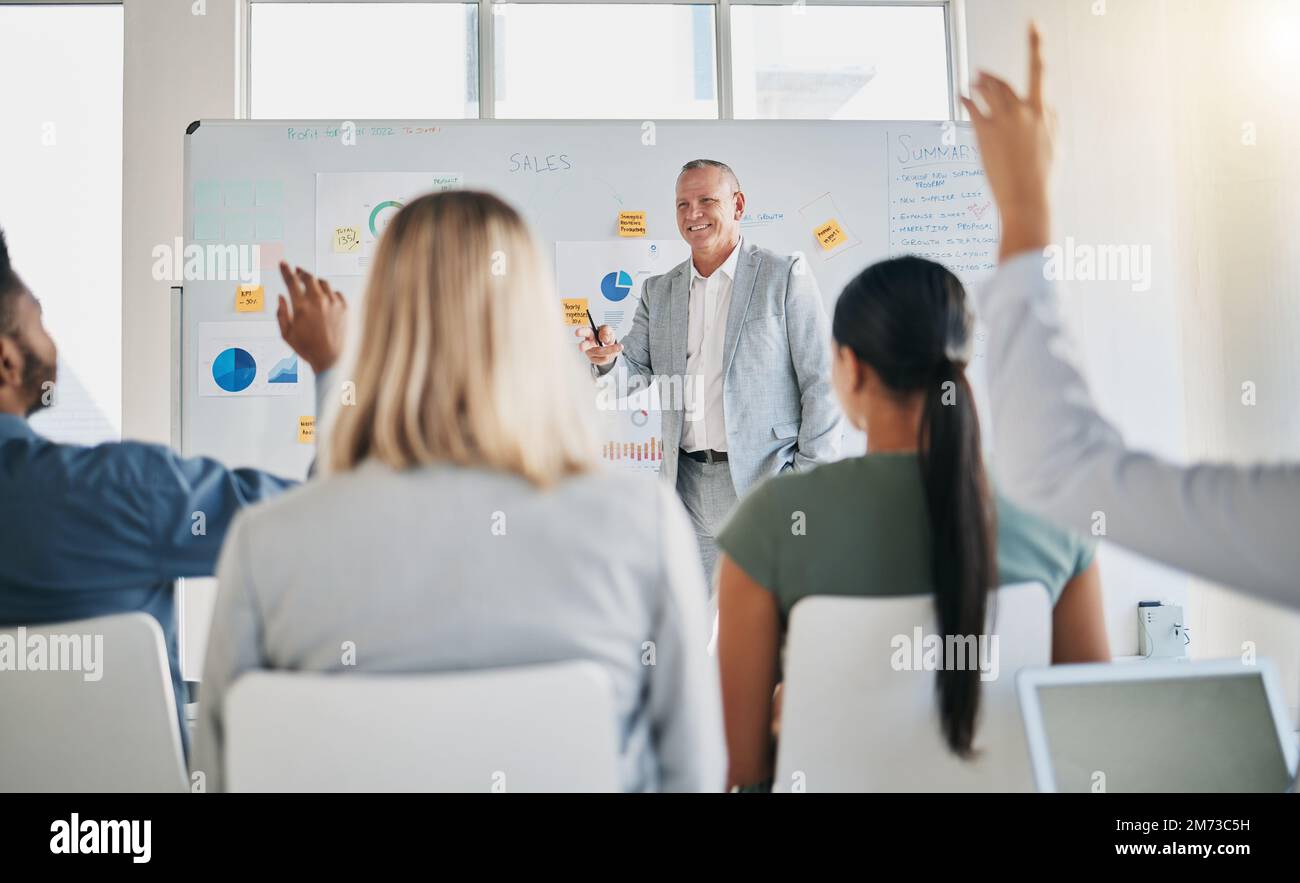 Business, speaker and presentation for workshop, conference and ...