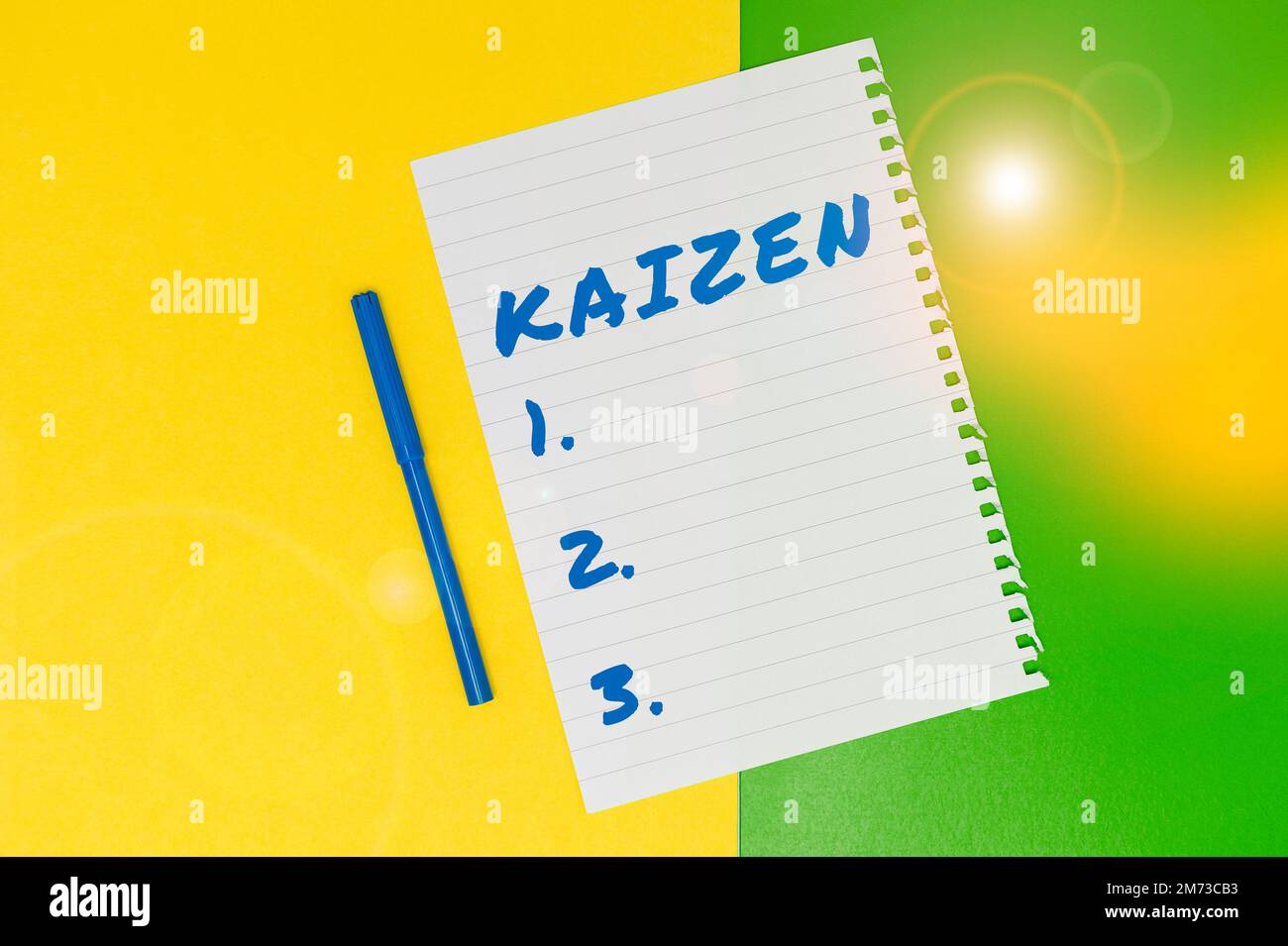 Conceptual caption Kaizen. Business showcase a Japanese business ... Conceptual caption Kaizen. Business showcase a Japanese business ...