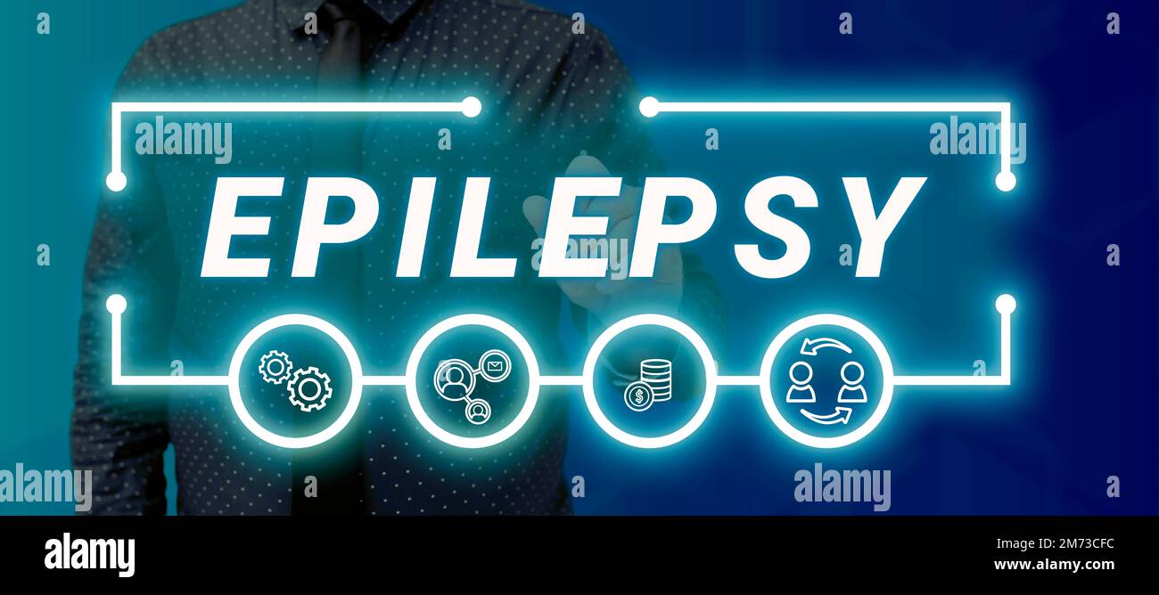 Conceptual caption Epilepsy. Word Written on Fourth most common ...