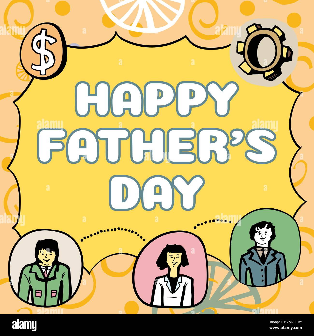 Inspiration showing sign Happy Father's Day. Business overview time of ...