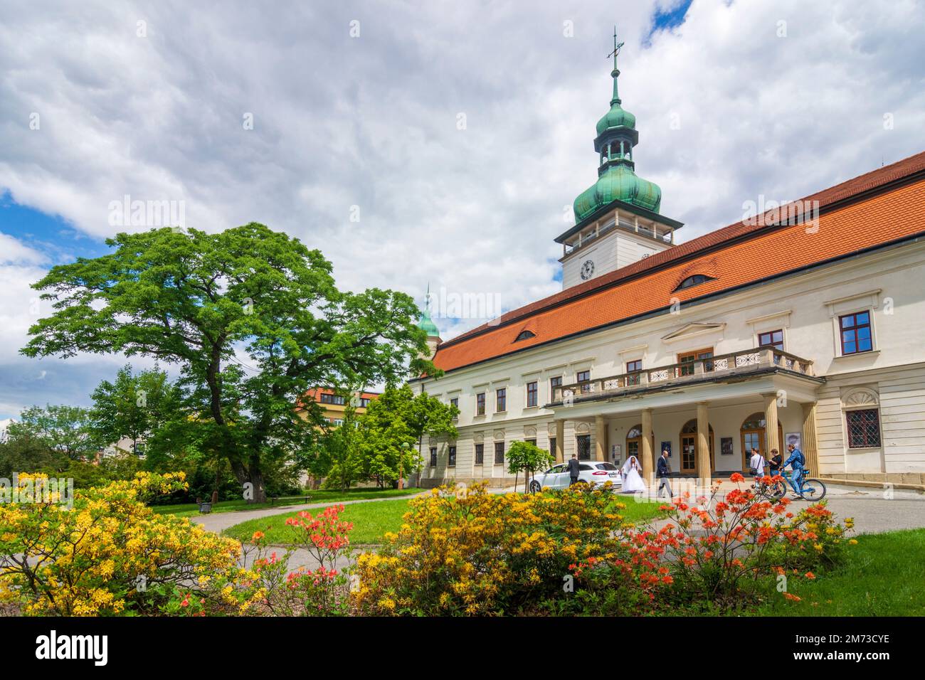 Vsetin (Wsetin): Vsetin (Wsetin) Castle in , Zlinsky, Zlin Region ...
