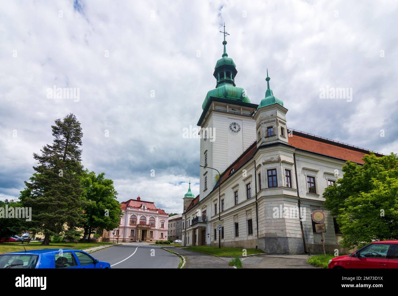 Vsetin (Wsetin): Vsetin (Wsetin) Castle in , Zlinsky, Zlin Region ...