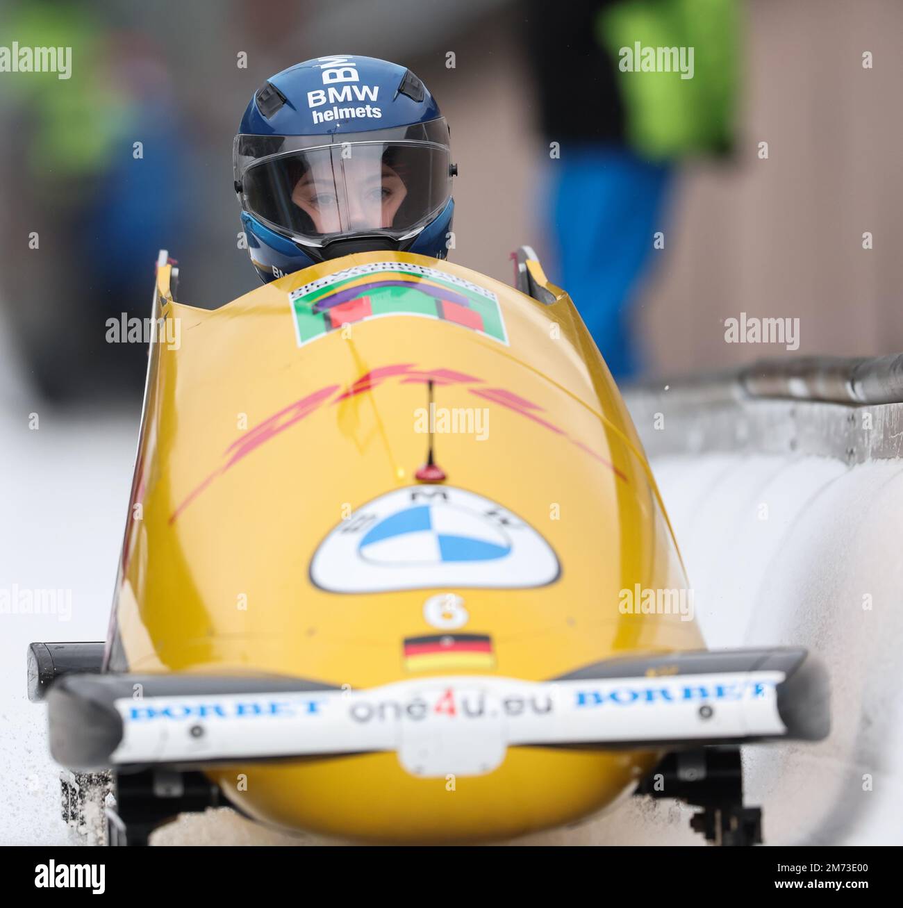 Winterberg, Germany. 07th Jan, 2023. Bobsleigh: World Cup, monobob ...