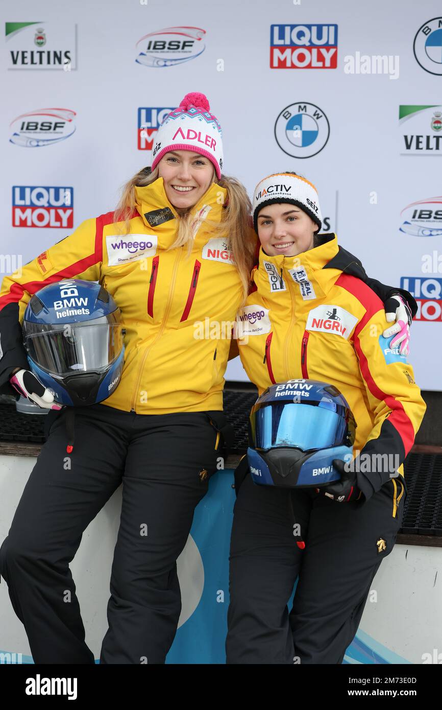 Winterberg, Germany. 07th Jan, 2023. Bobsleigh: World Cup, monobob ...