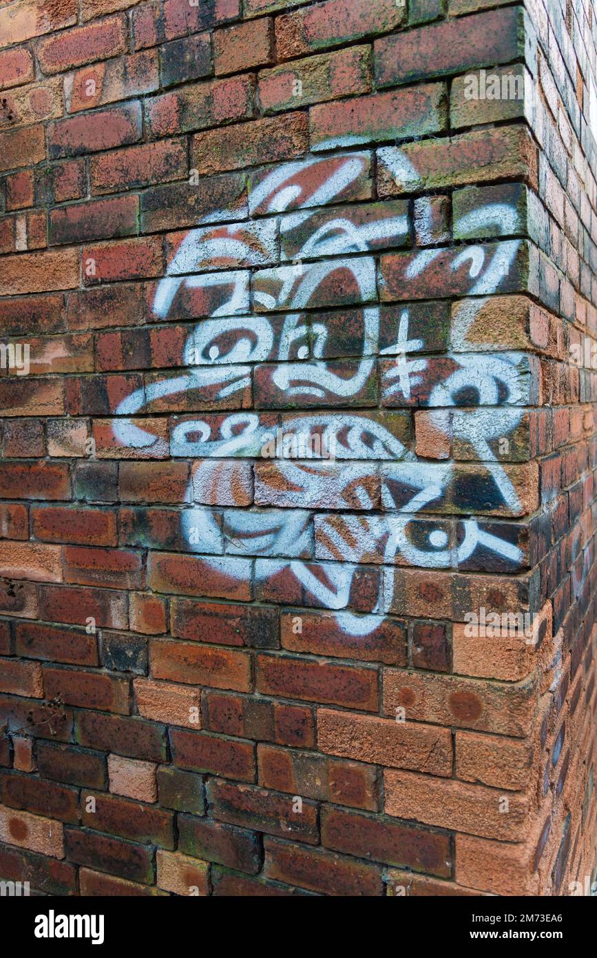 Graffiti, wall, Banksy, spray-paint, public space, colourful, satirical ...
