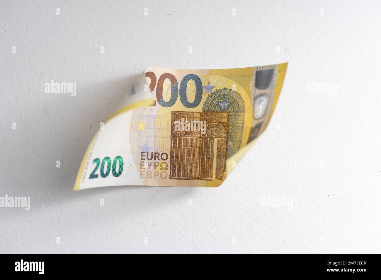 Two hundred Euro banknote, close-up Stock Photo - Alamy