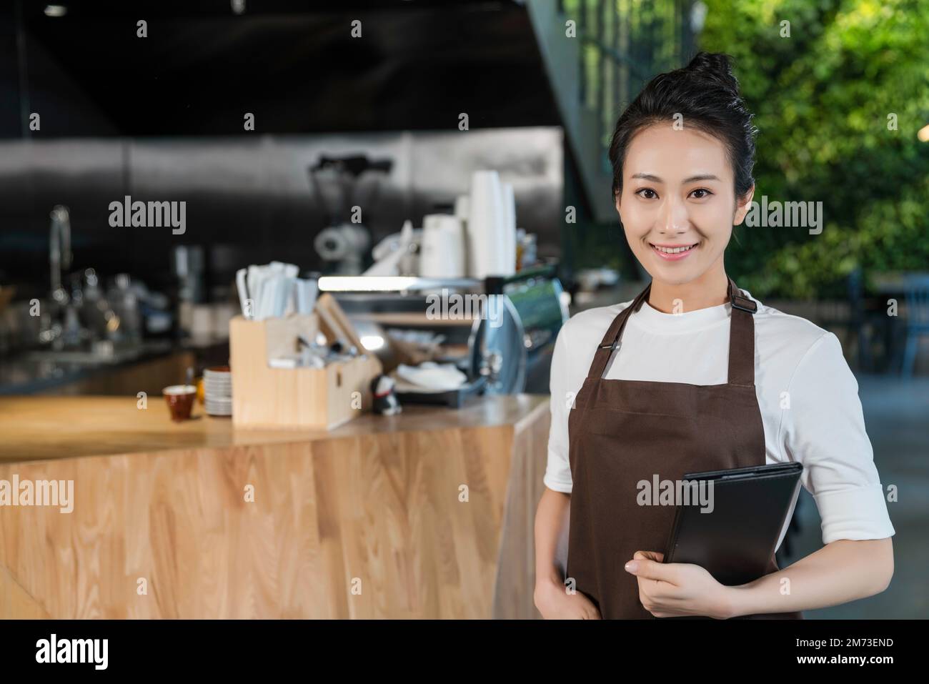 The coffee shop service Stock Photo - Alamy