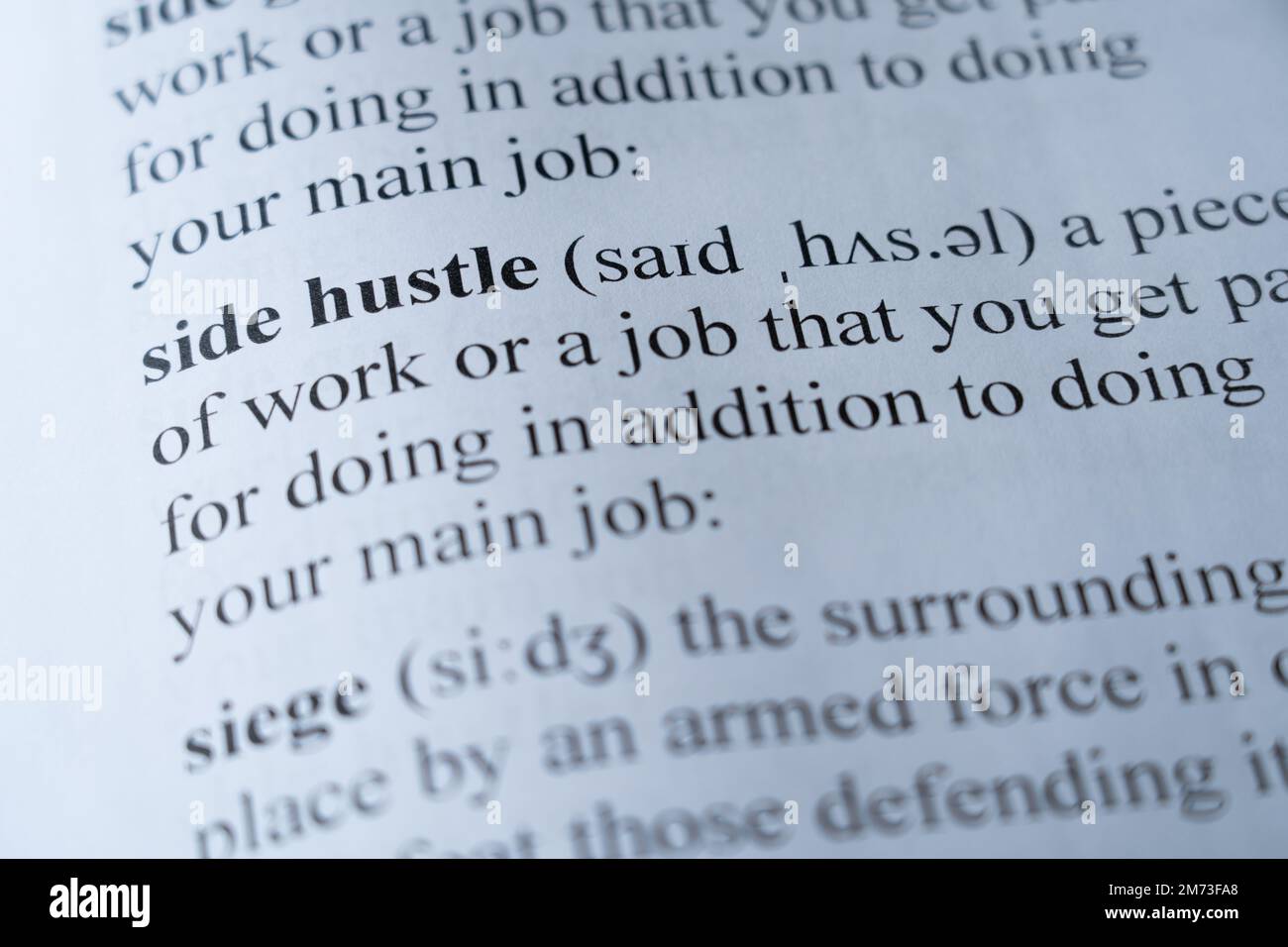 Side hustlle hi-res stock photography and images - Alamy