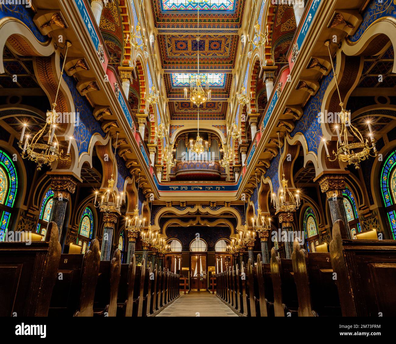 The newest and largest synagogue of the Jewish community in Prague is ...