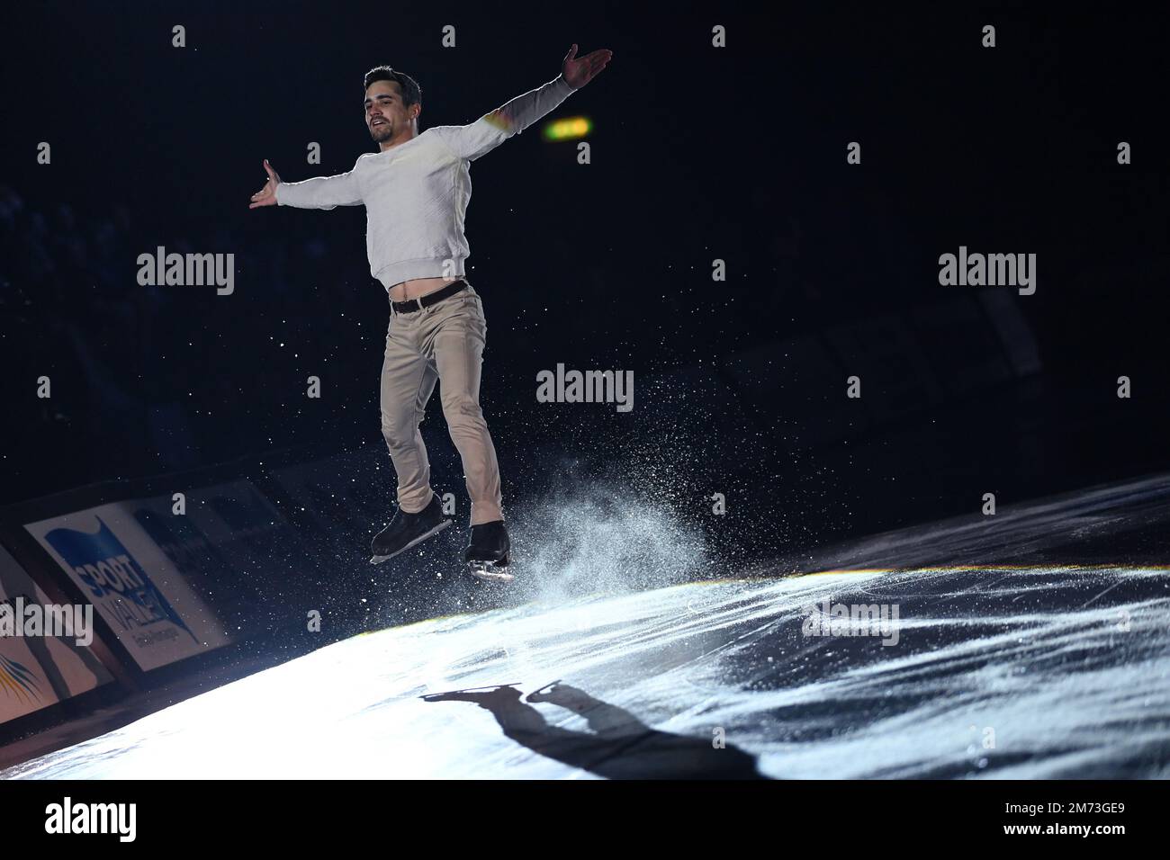 Javier Fernandez (Spain) during 2023 Bol On Ice â€“ Plushenko and ...