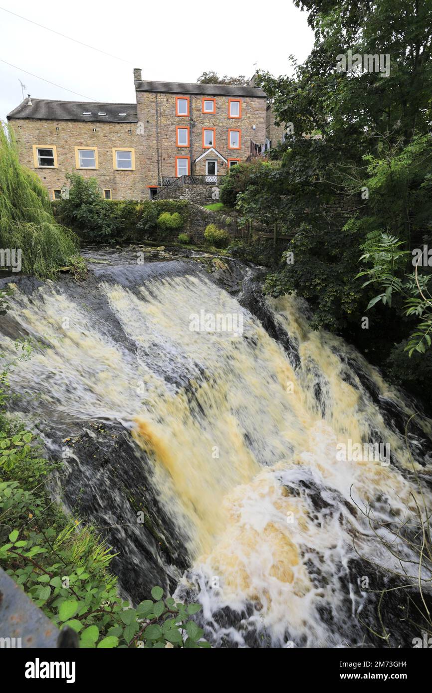 The Swindale Beck river, Brough town, Eden valley, Cumbria, England, UK ...