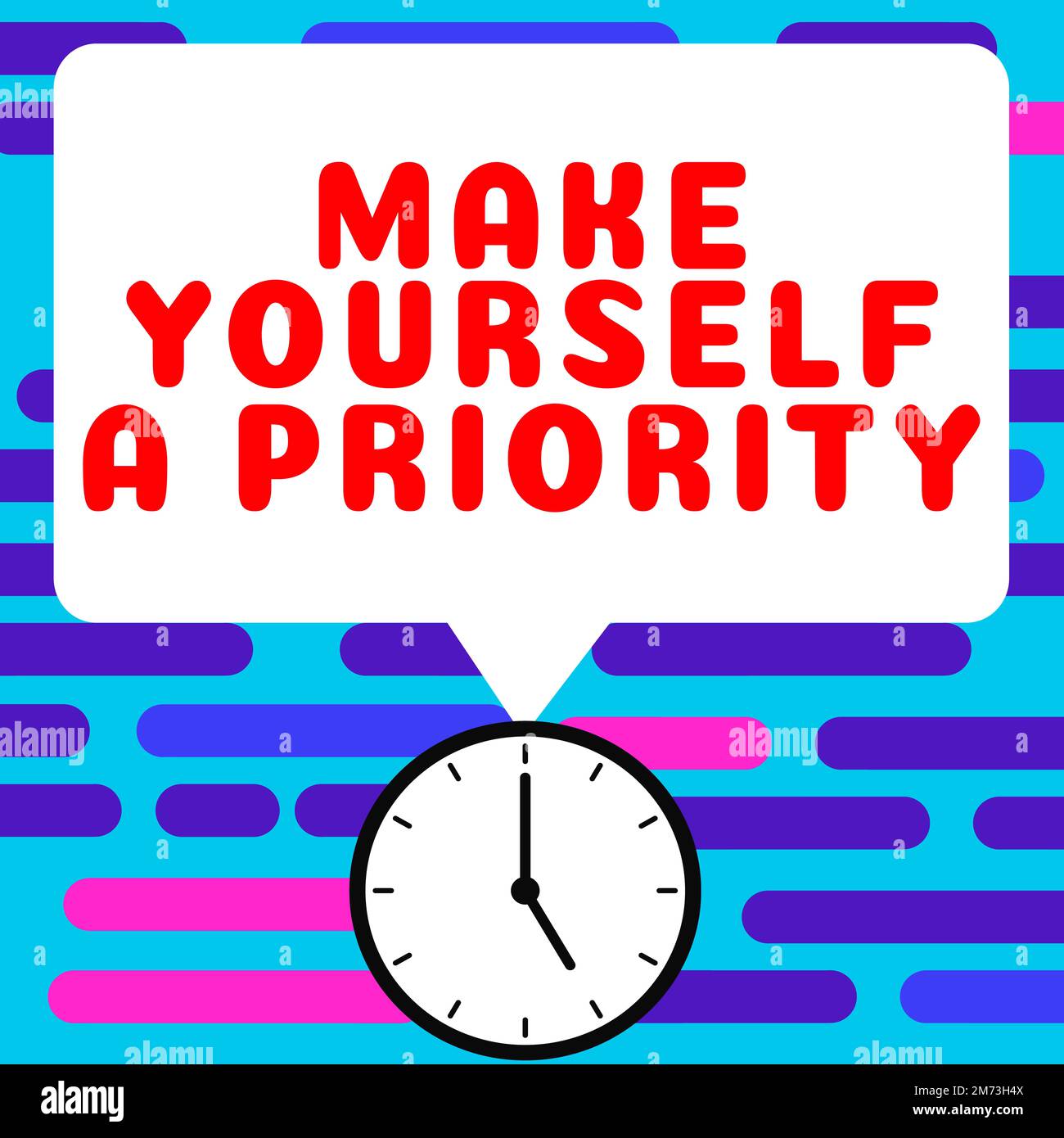 Conceptual display Make Yourself A Priority. Business concept Think in ...