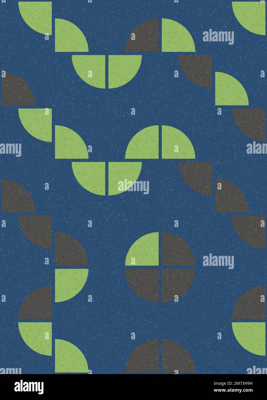 Abstract Geometrical generative computational art illustration Stock ...