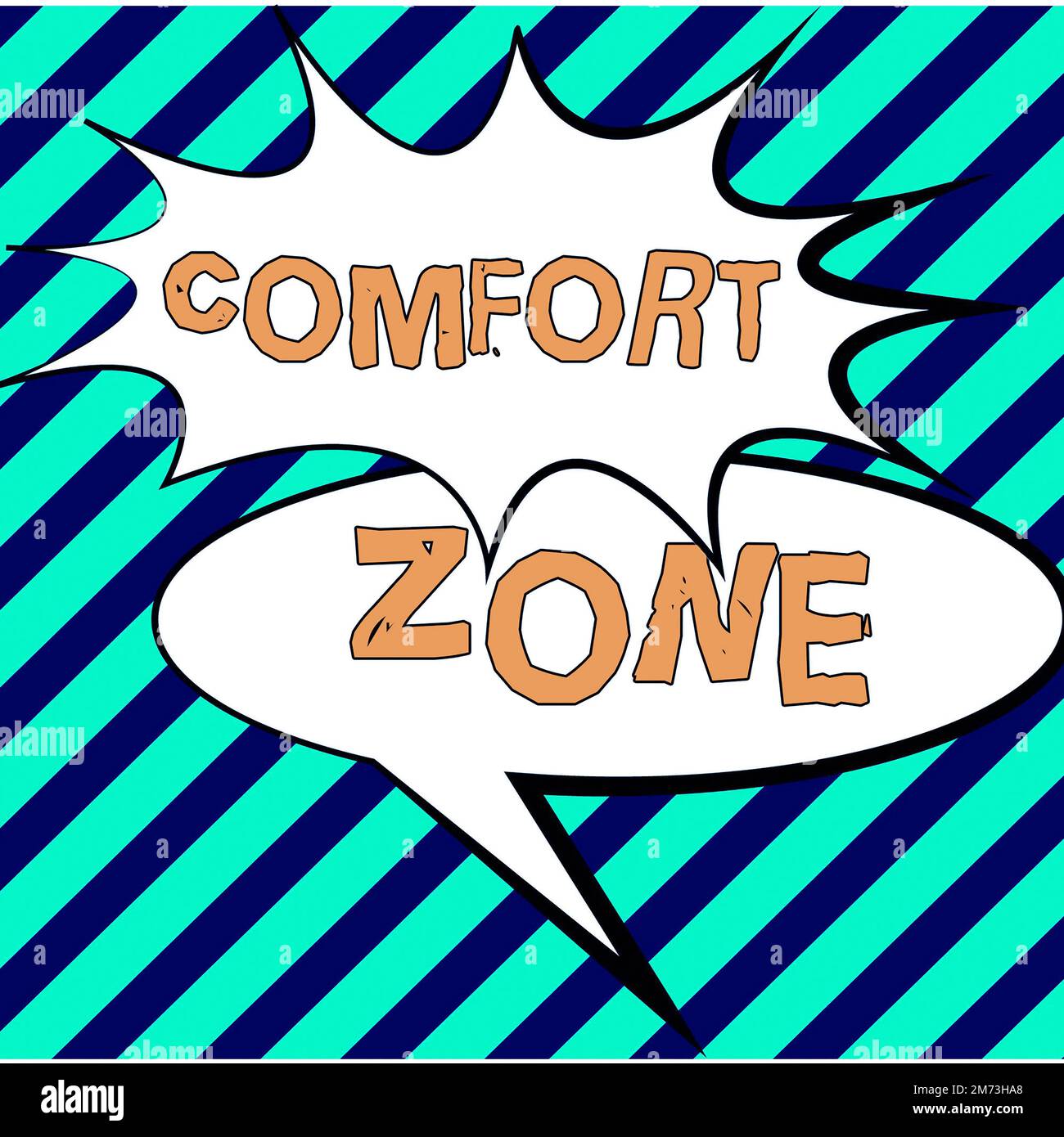 Inspiration showing sign Comfort Zone. Conceptual photo A situation ...