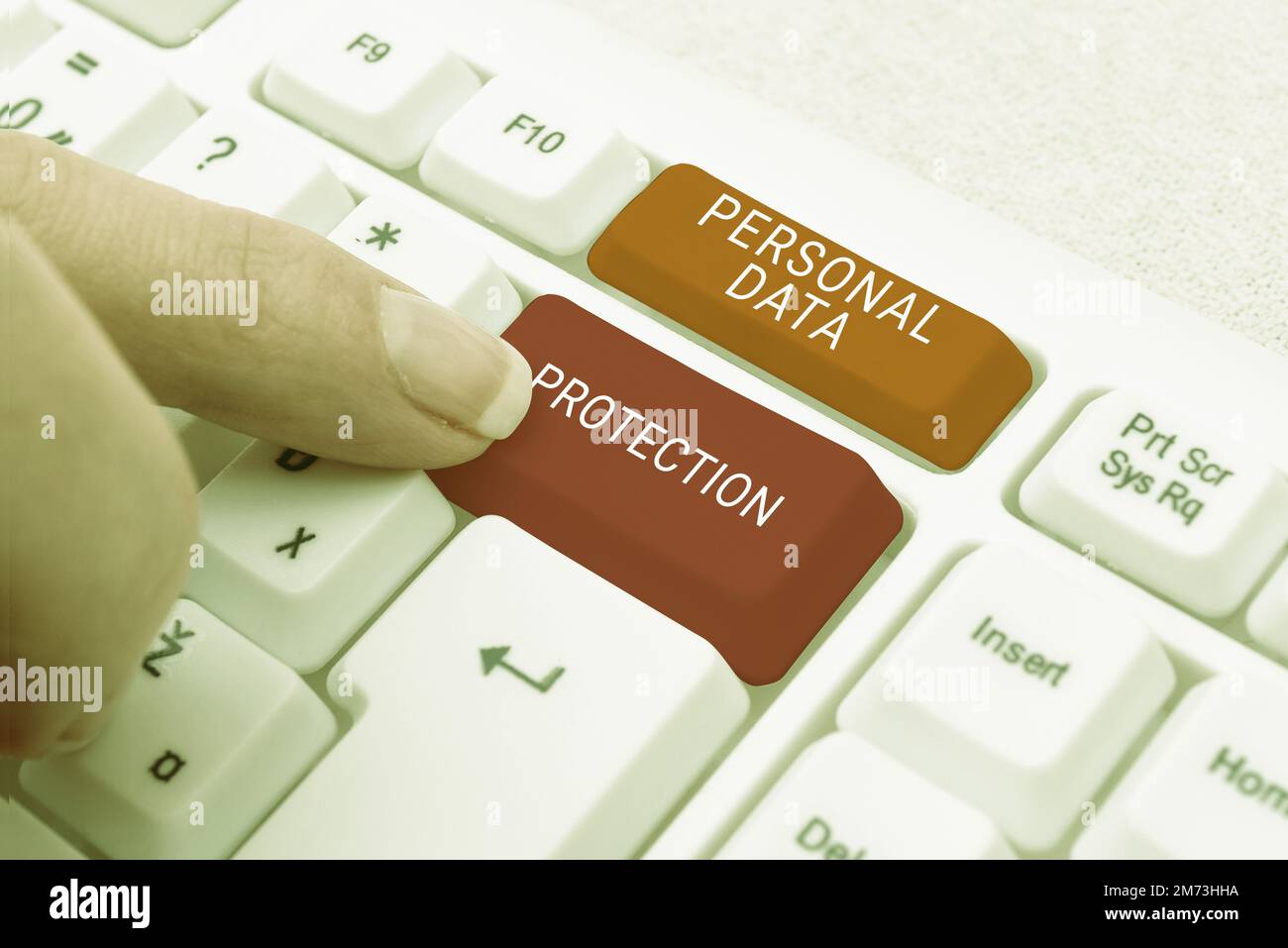 Text caption presenting Personal Data Protection. Business showcase ...