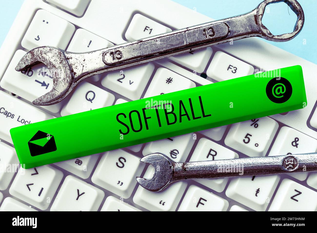 Writing displaying text Softball. Business idea a sport similar to ...