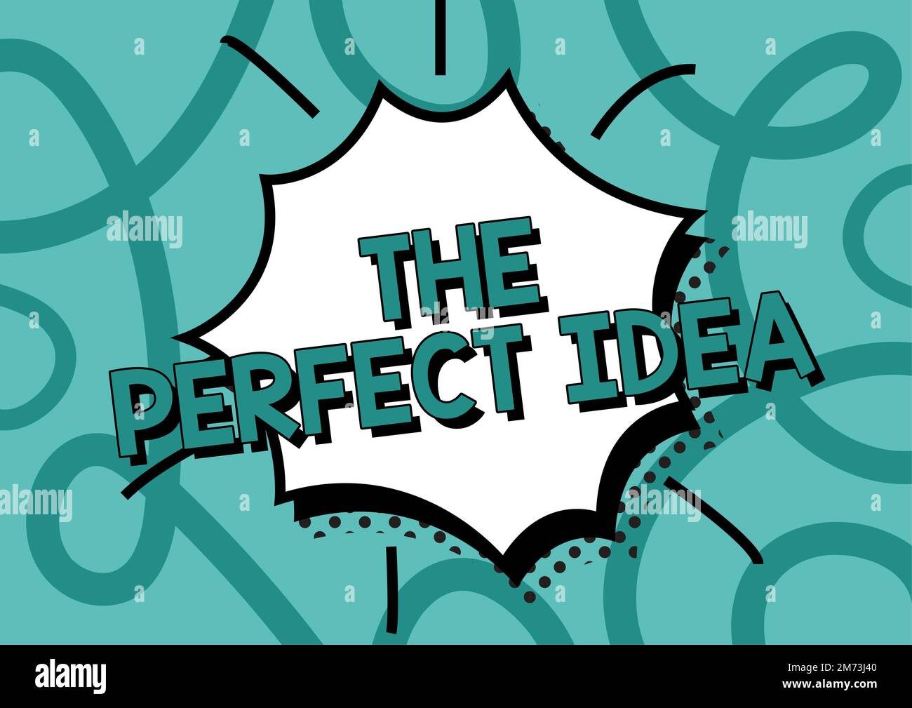 Hand writing sign The Perfect Idea. Word Written on Exceptional thought ...