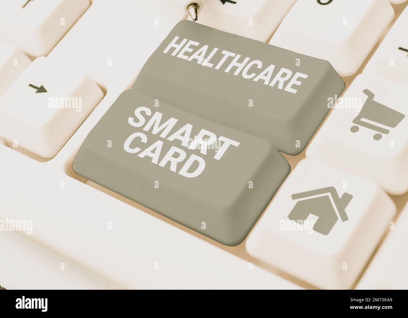 Inspiration showing sign Healthcare Smart Card. Internet Concept A card ...