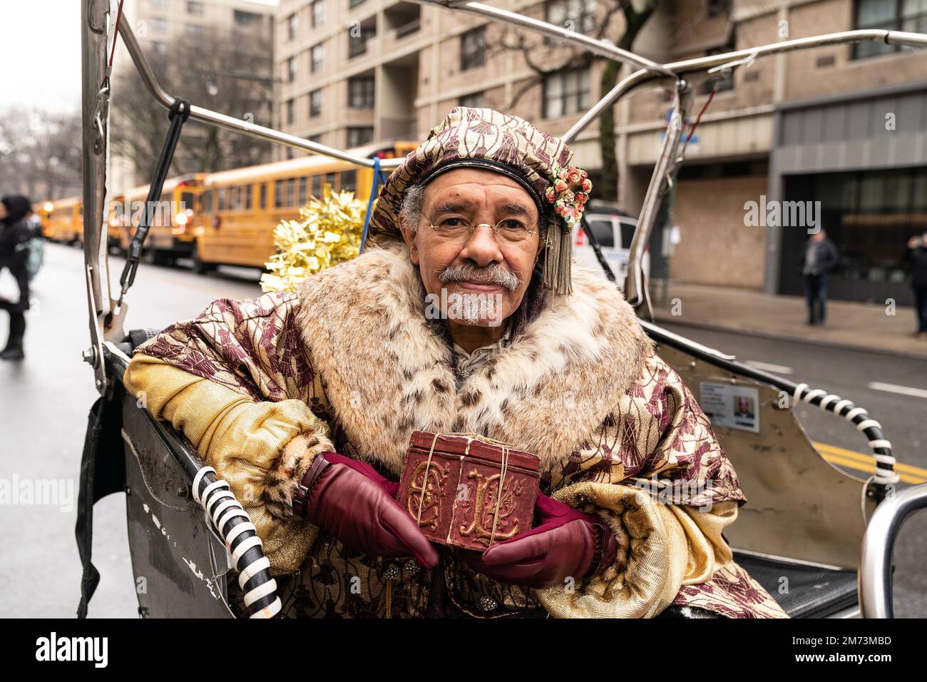 New York, New York, USA. 6th Jan, 2023. King Emeritus Jesus Papoleto ...