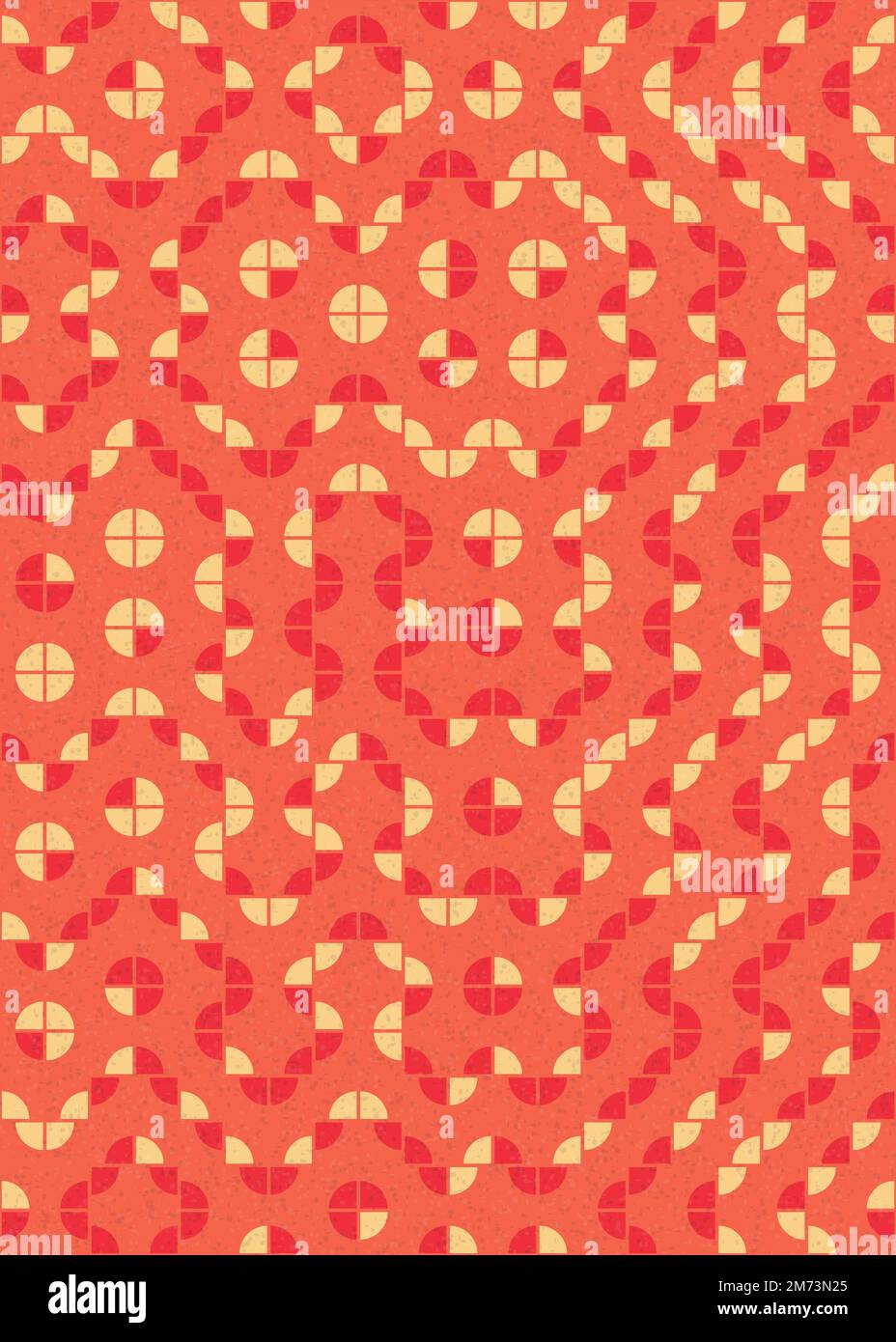 Abstract Geometrical generative computational art illustration Stock ...