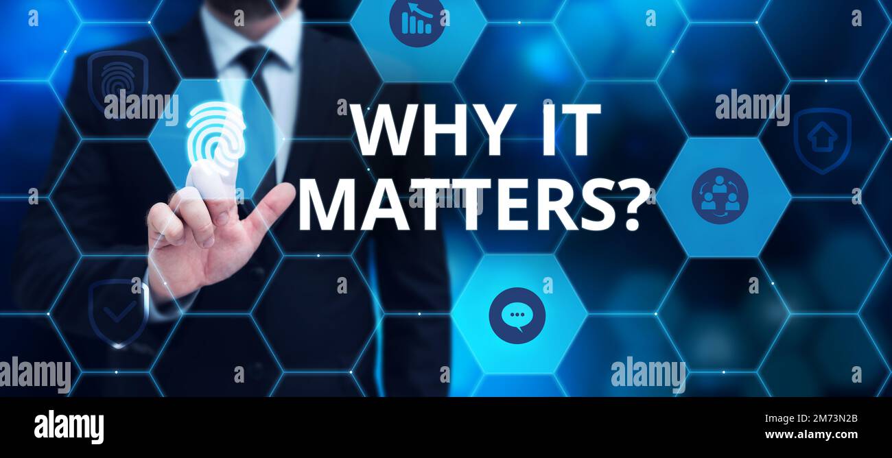 Conceptual display Why It Matters. Business overview Important Reasons ...