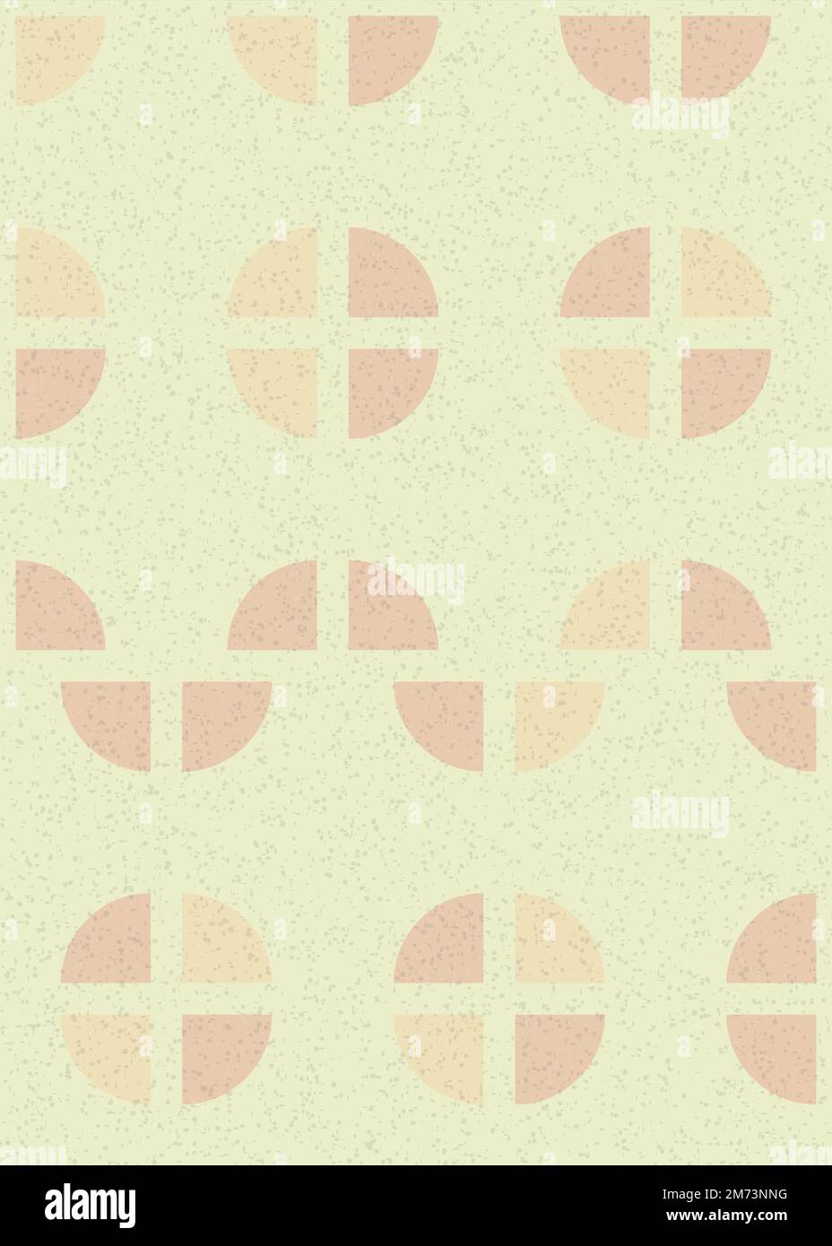 Abstract Geometrical generative computational art illustration Stock ...