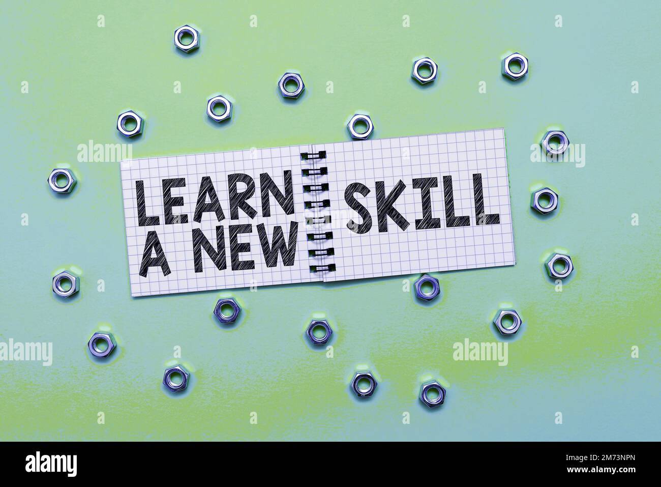 Inspiration showing sign Learn A New Skill. Business concept acquisition knowledge through study ...