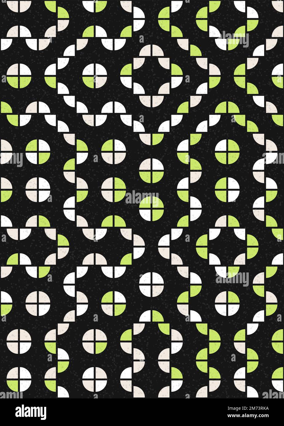 Abstract Geometrical generative computational art illustration Stock ...