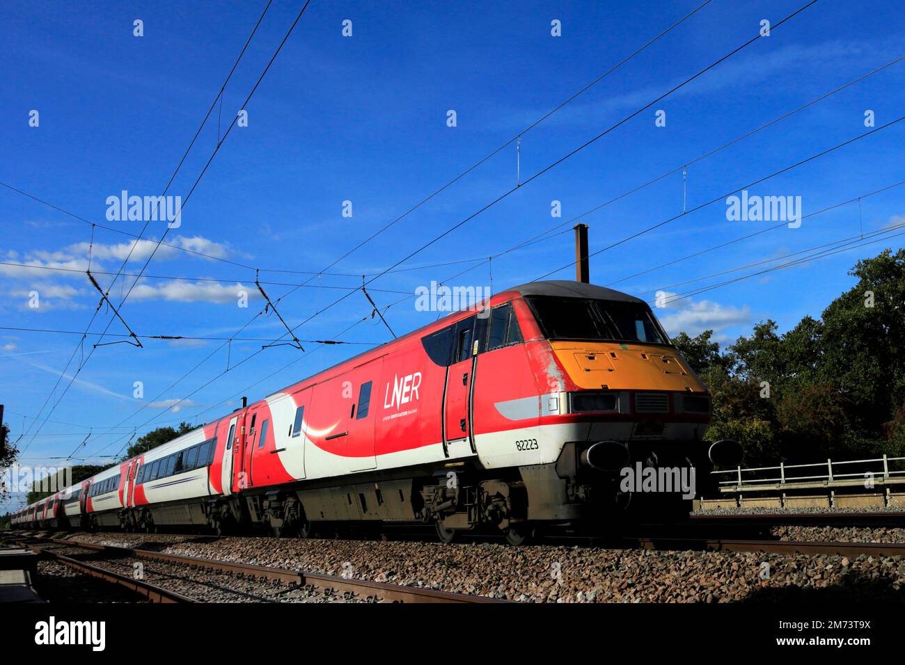 LNER 82223, East Coast Main Line Railway, Grantham, Lincolnshire ...