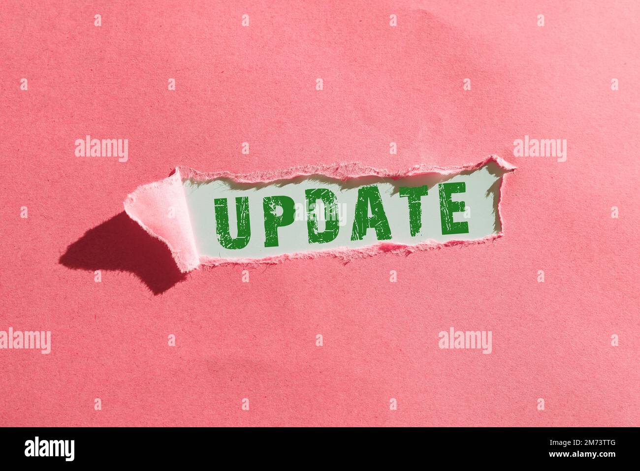 Writing displaying text Update. Conceptual photo Up to date Make ...